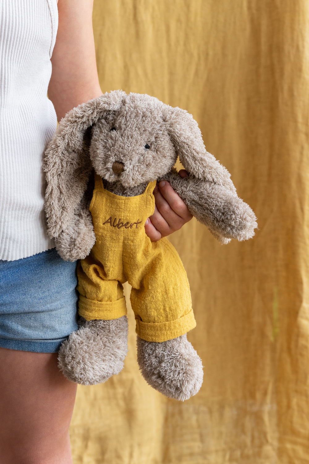 Personalised Bunny - Mr Honey Bunny Mustard - Nana Huchy